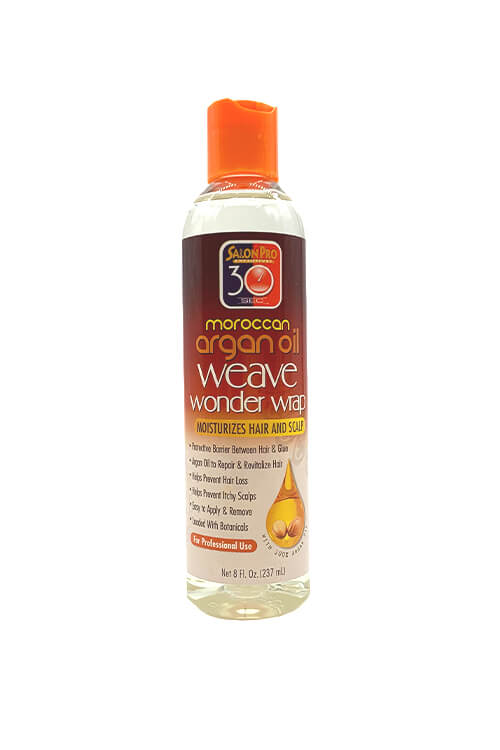 SalonPro Moroccan Argan Oil Weave Wonder Wrap Clear – Bella360 Beauty